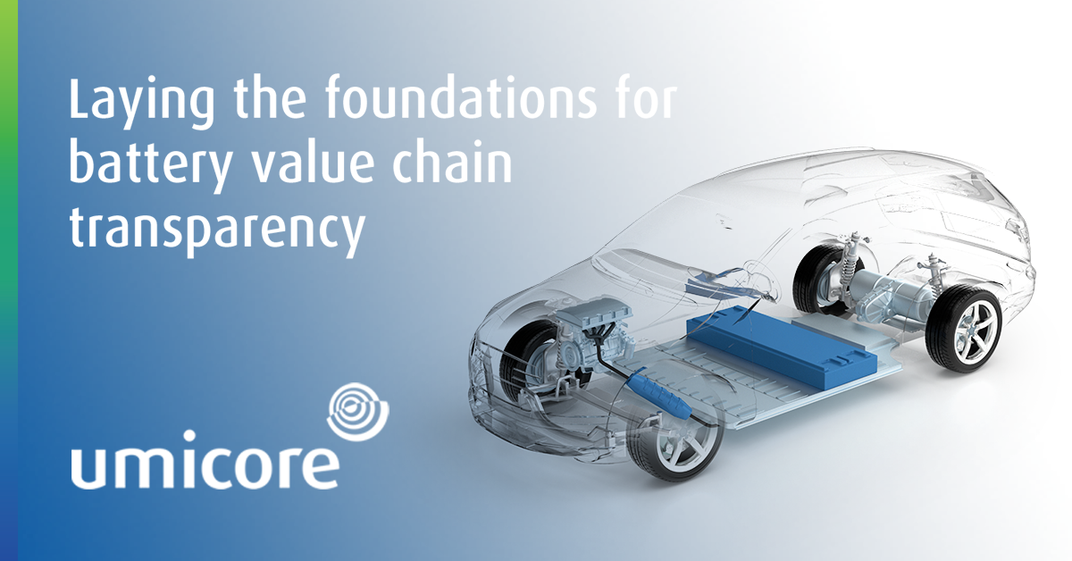 Battery Pass: lighthouse project for battery value chain transparency ...